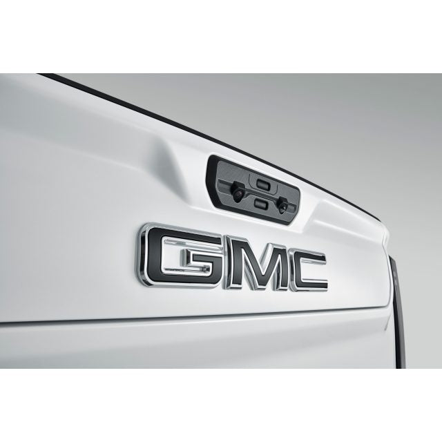 2019–2025 GMC Sierra Black Emblems – Front & Rear Badge Kit | Genuine ...