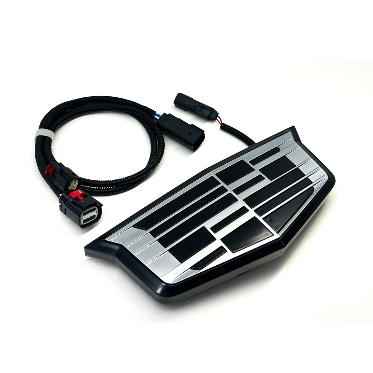 2021–2024 Cadillac Escalade Illuminated Black Monochrome Front Emblem ...