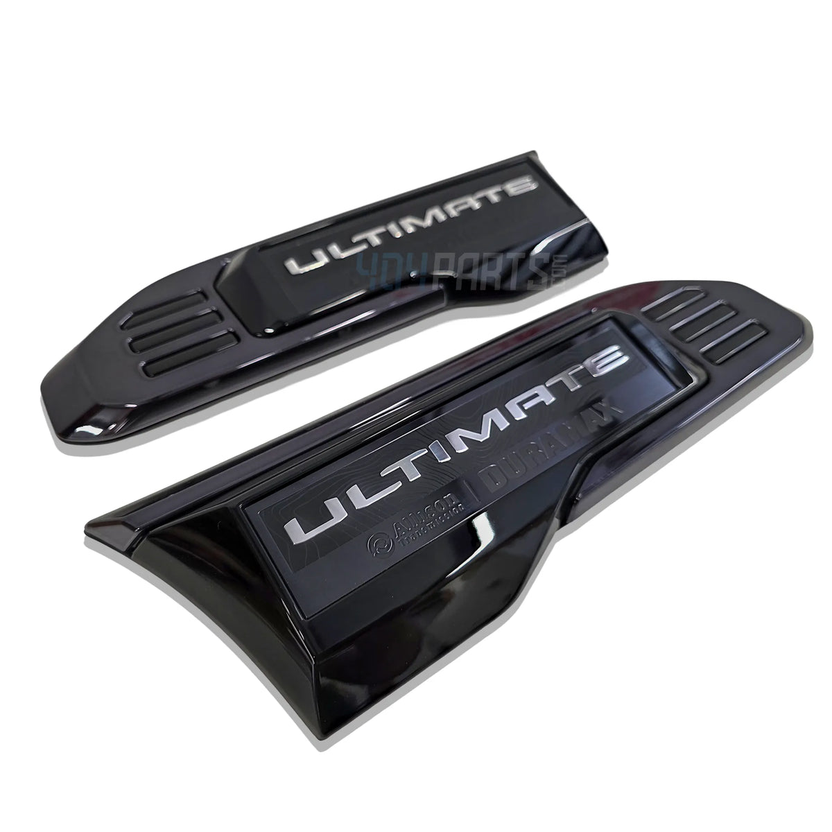 2024–2026 GMC Sierra HD Blackout Fender Vent Inserts – Gloss Black ...